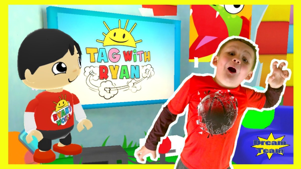 Tag With Ryan! Ryan ToysReview iPad game! Dream Team Gamers! – Dream ...