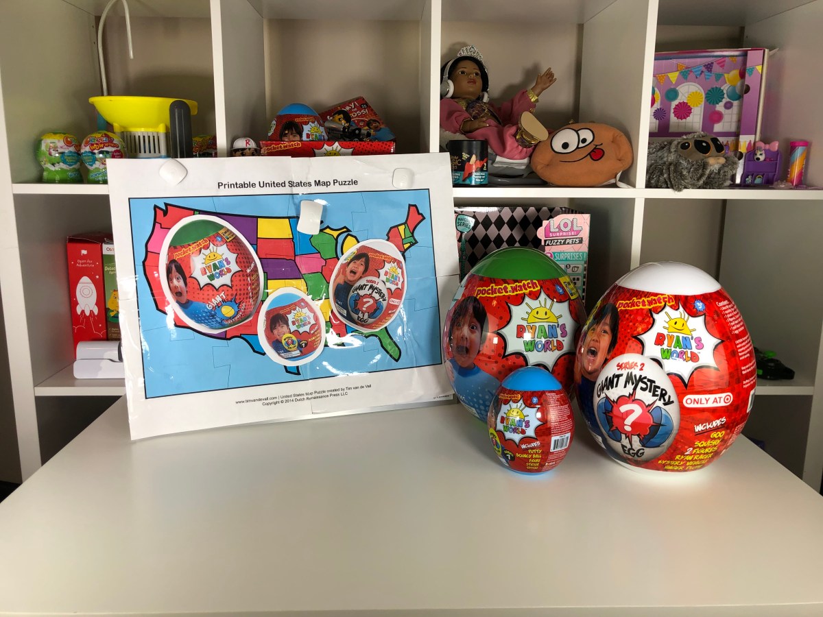 Ryan’s World Target Exclusive Giant Egg Surprise! – Dream Team Family
